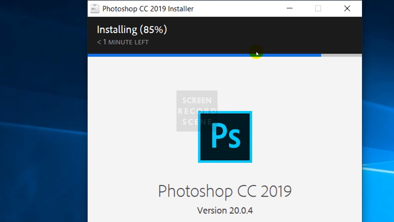 How To Install Adobe Photoshop CC 2019 - YouTube