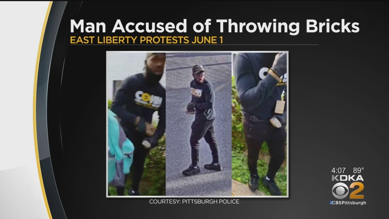 Police Looking To Identify Man Accused Of Throwing Bricks At Officers ...