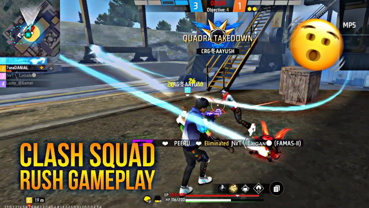 CS Rush Gameplay | Free Fire Max | Aayush Gaming Live - YouTube