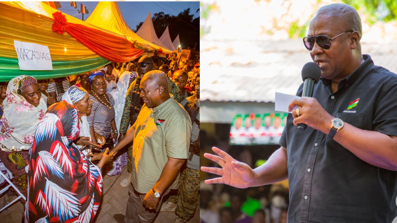 Mahama Storms Ahafo Goaso And See How Moslem Treat Him Like a King ...