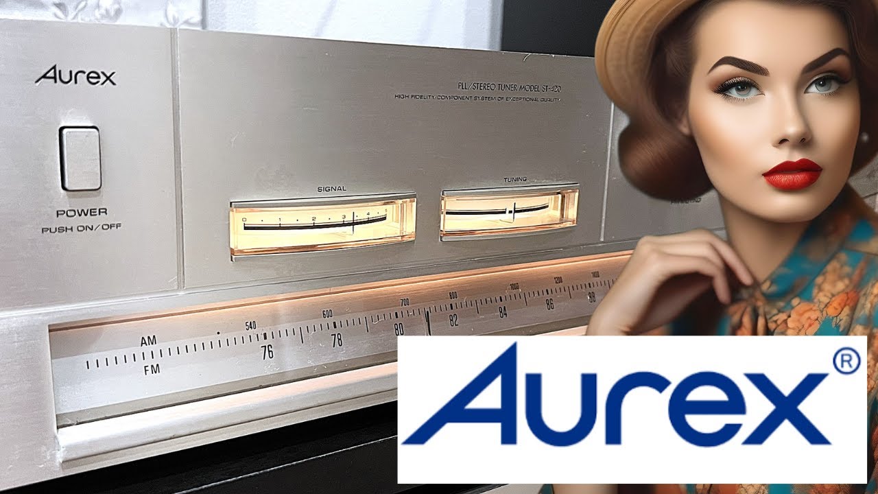 【Aurex ST-420】昭和の香り漂うビックチューナー【1976年モデル】 - YouTube