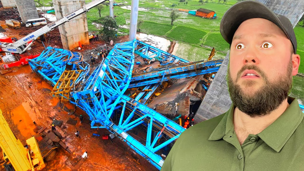 Wild & Dangerous Crane & Forklift Construction FAILS! - YouTube
