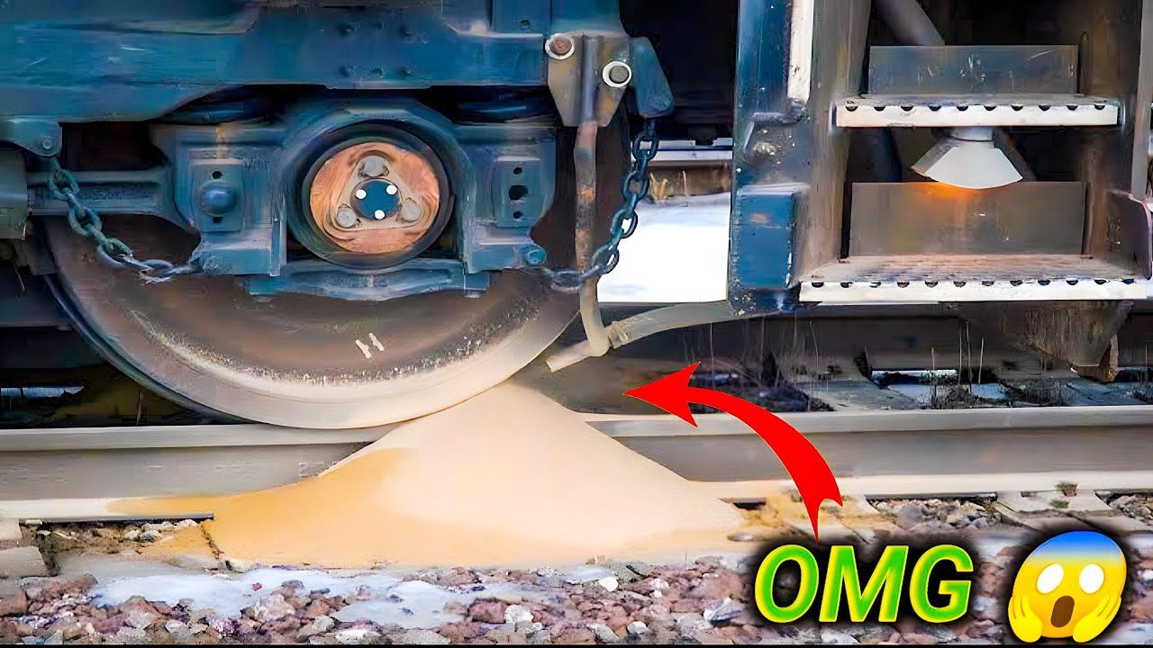 sandbox in train engine.sandbox in locomotive.sand on train wheels.sand ...