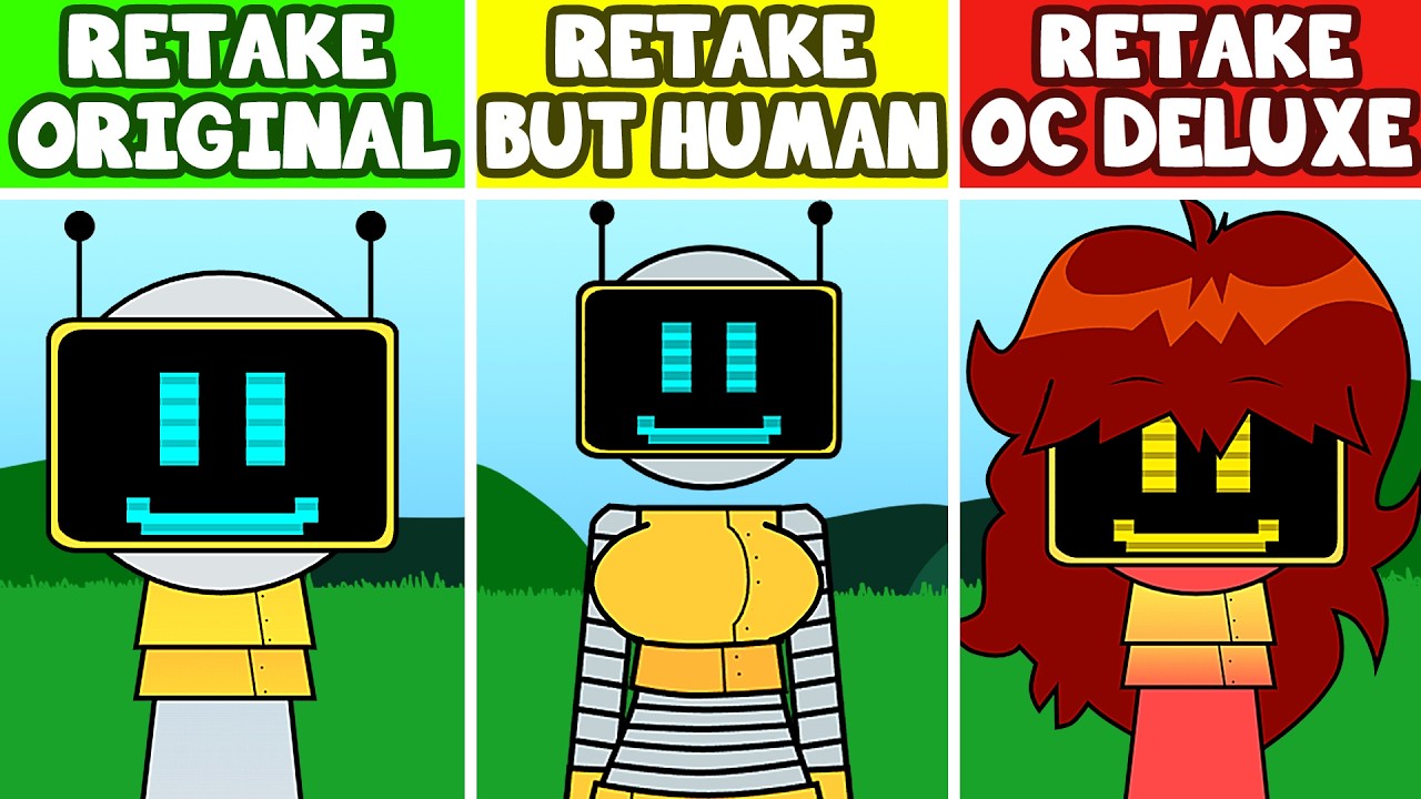 Incredibox Sprunki Retake Vs. Retake But Human Vs. Retake OC Deluxe (ALL Characters) | NEW MOD ...