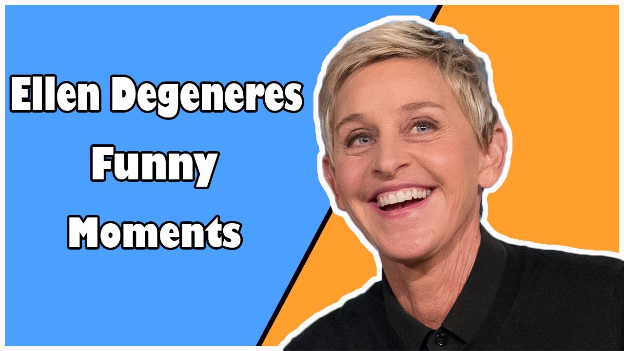 Ellen Degeneres | Funny Moments | Part -2 - YouTube