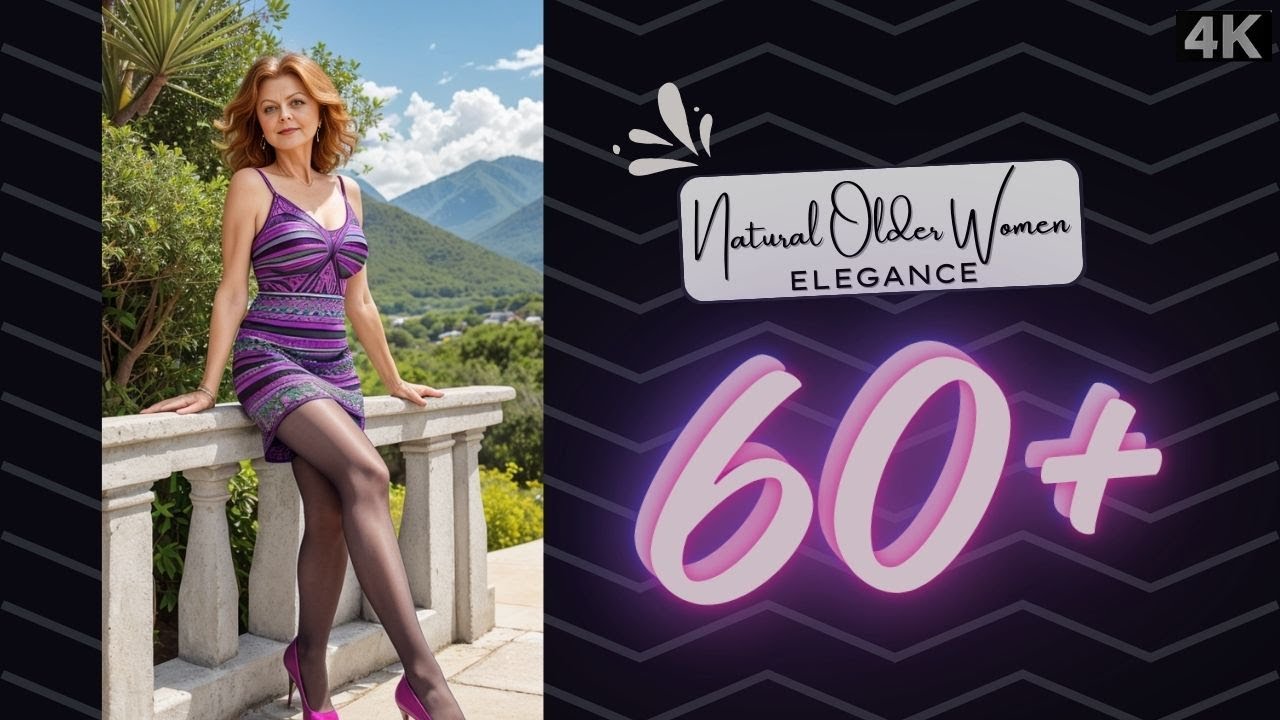 Natural Older Woman Over 60🔥When Grace Meets the Sea – A Look You’ll ...