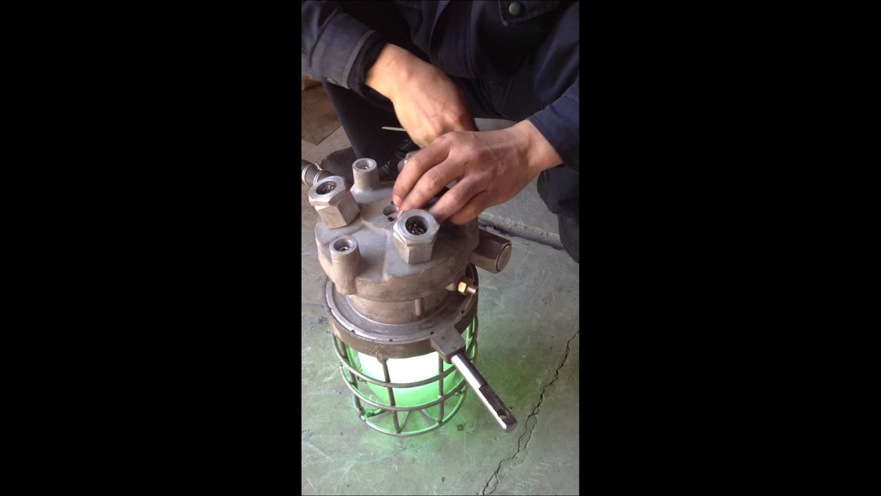 Pneumatic Lamp 2 - YouTube