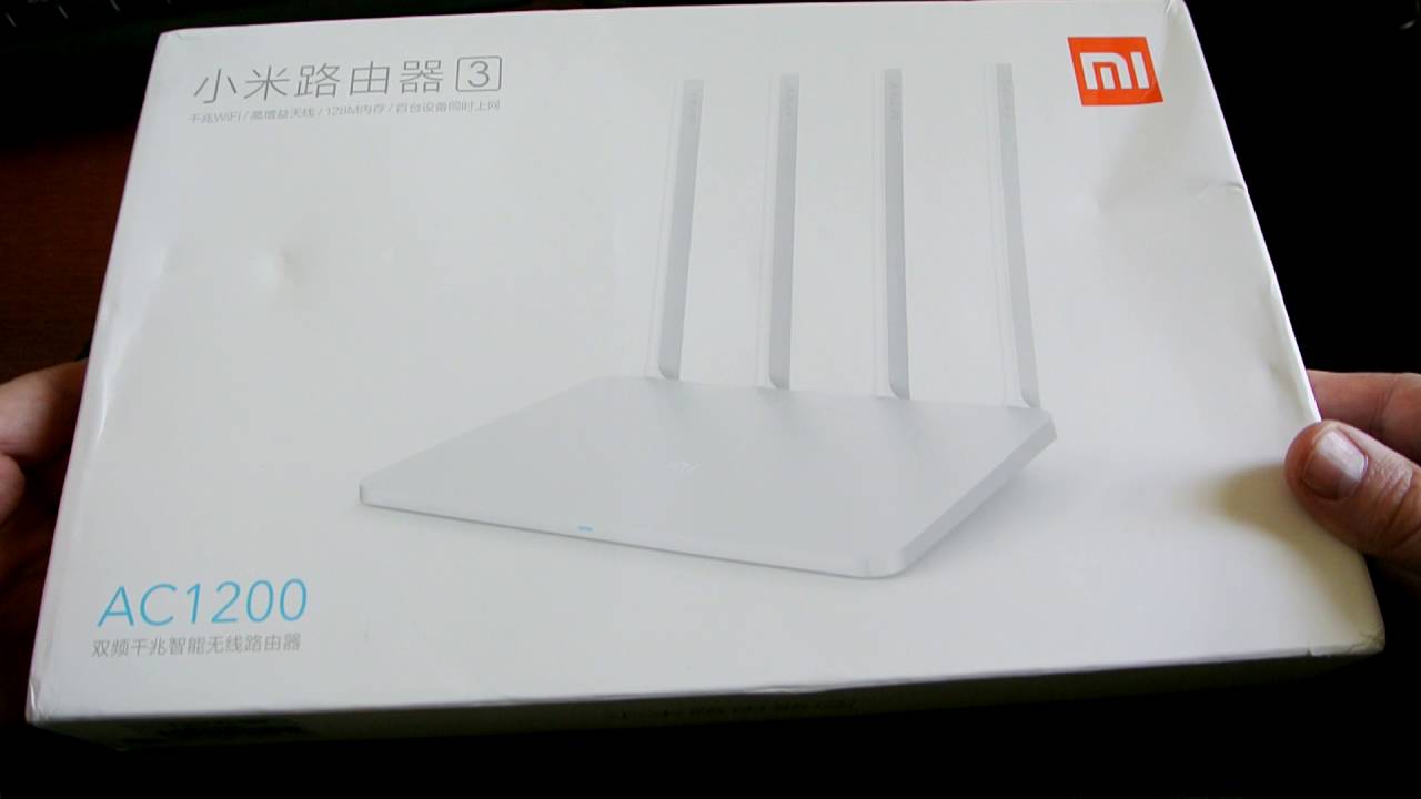 Xiaomi Mi WiFi Router 3 - Unboxing - YouTube