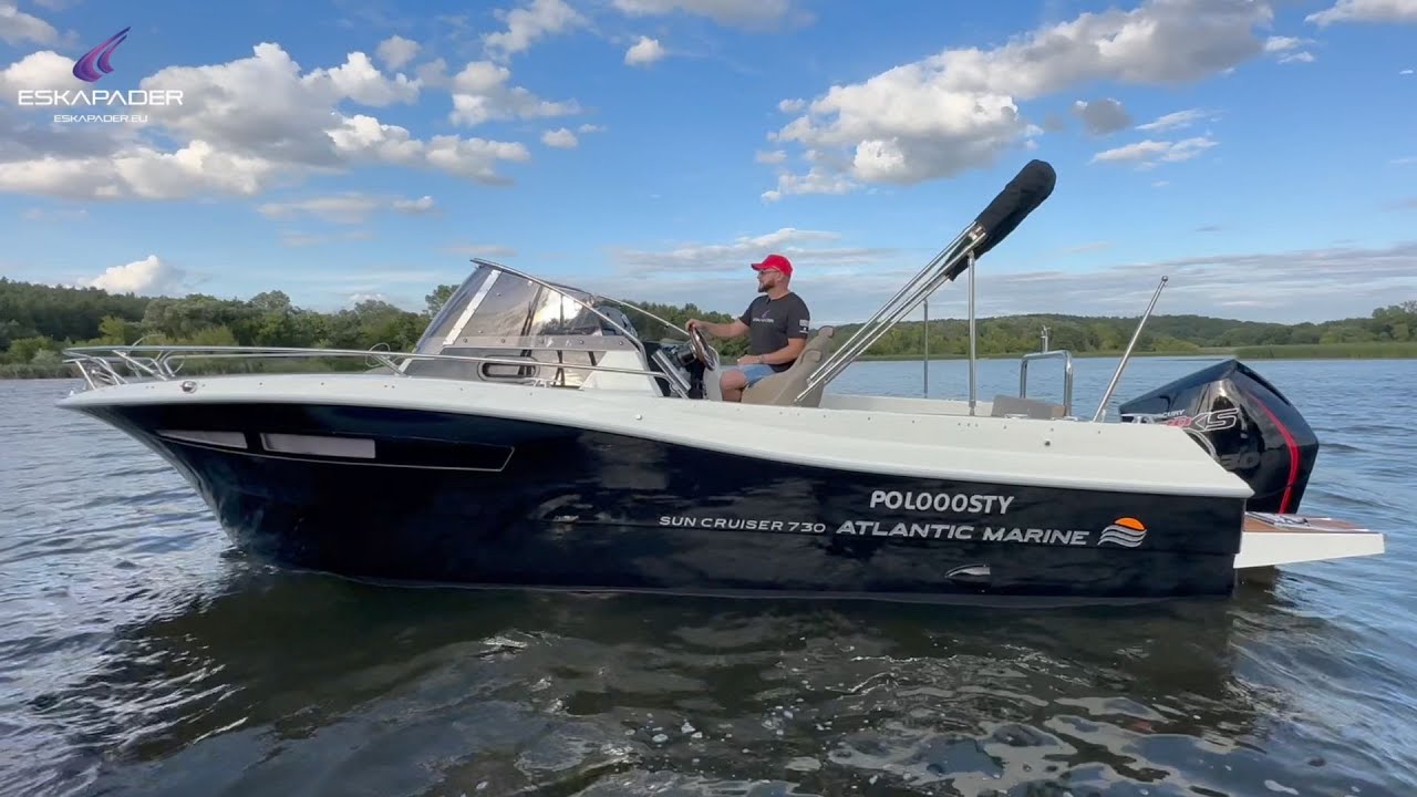Atlantic Marine 730 Sun Cruiser z silnikiem zaburtowym Mercury F300 XL ...
