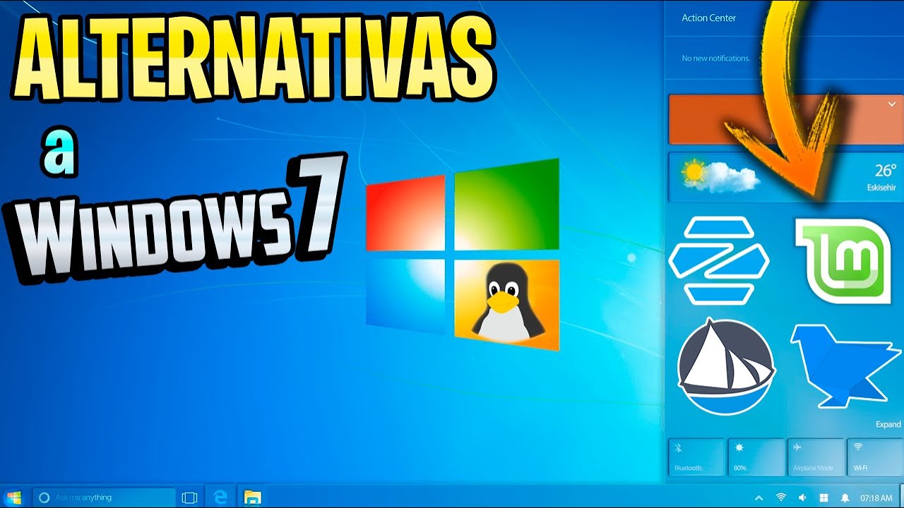 MEJORES Alternativas a WINDOWS 7 / el SALTO DEFINITIVO 2020🐧 - YouTube