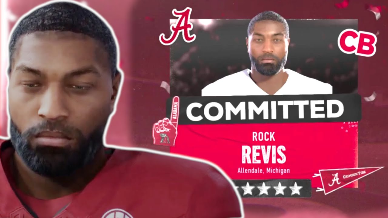 DERRELLE REVIS SON "ROCK REVIS" FULL JUNIOR SEASON - COLLEGE FOOTBALL ...