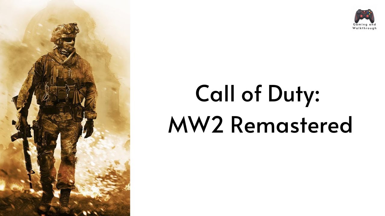 Call of Duty: MW2 Remaster: Loose End - YouTube