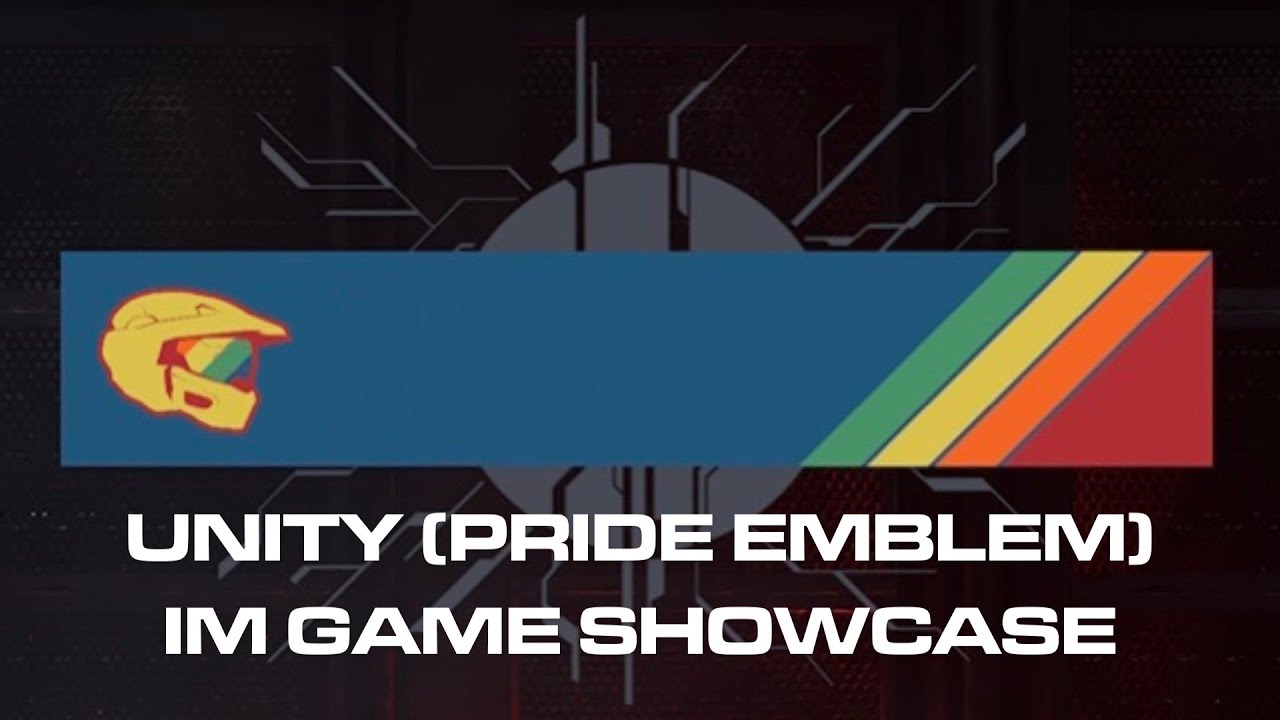 UNITY (PRIDE EMBLEM) - IN GAME SHOWCASE - HALO INFINITE - YouTube