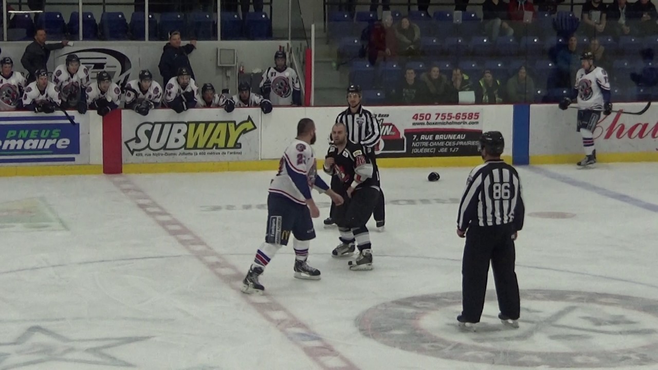 Francis Magnan vs Daniel Marcotte 2 Fight - YouTube