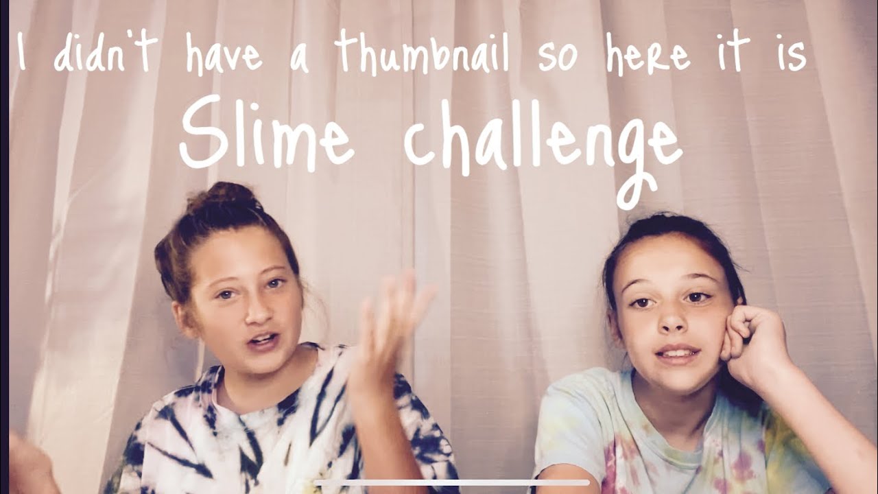 Funny slime challenge with kylee. - YouTube