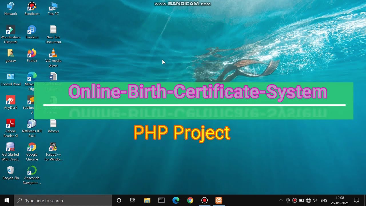 Birth Certificate System Project Using Php And Mysql Phpproject Finalyearproject Programming
