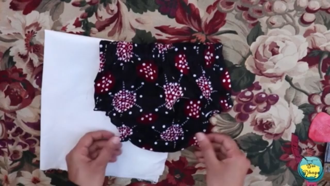 Making Nikkar For Baby Girl Quick & Easy Kids Pants - Tutorial - YouTube