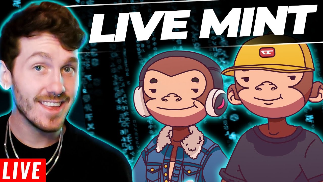 LIVE MINTING THE BIGGEST SOLANA NFT OF JUNE! (JUST APE SOLANA NFT ...