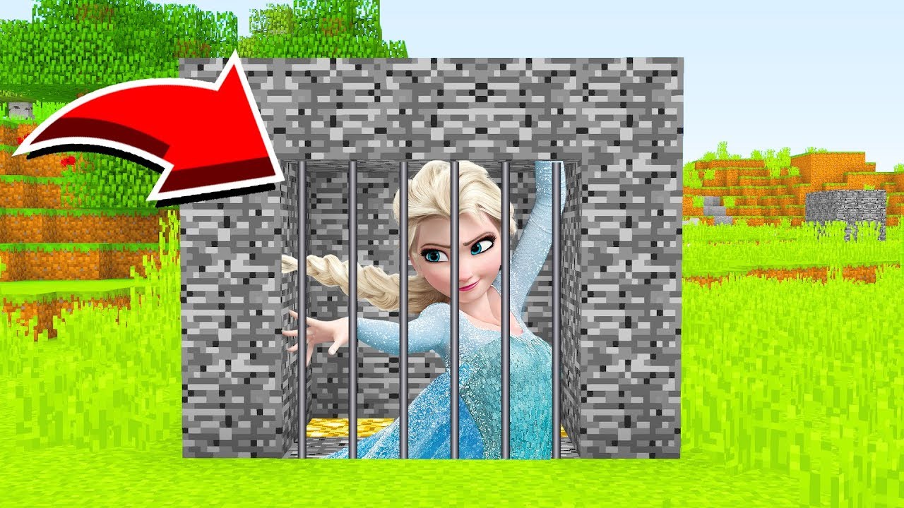 Minecraft : We TRAPPED ELSA (Ps3/Xbox360/PS4/XboxOne/PE/MCPE) - YouTube
