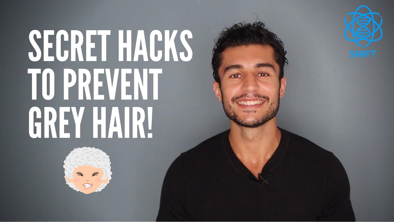 Secret Hacks to prevent Grey Hair - YouTube
