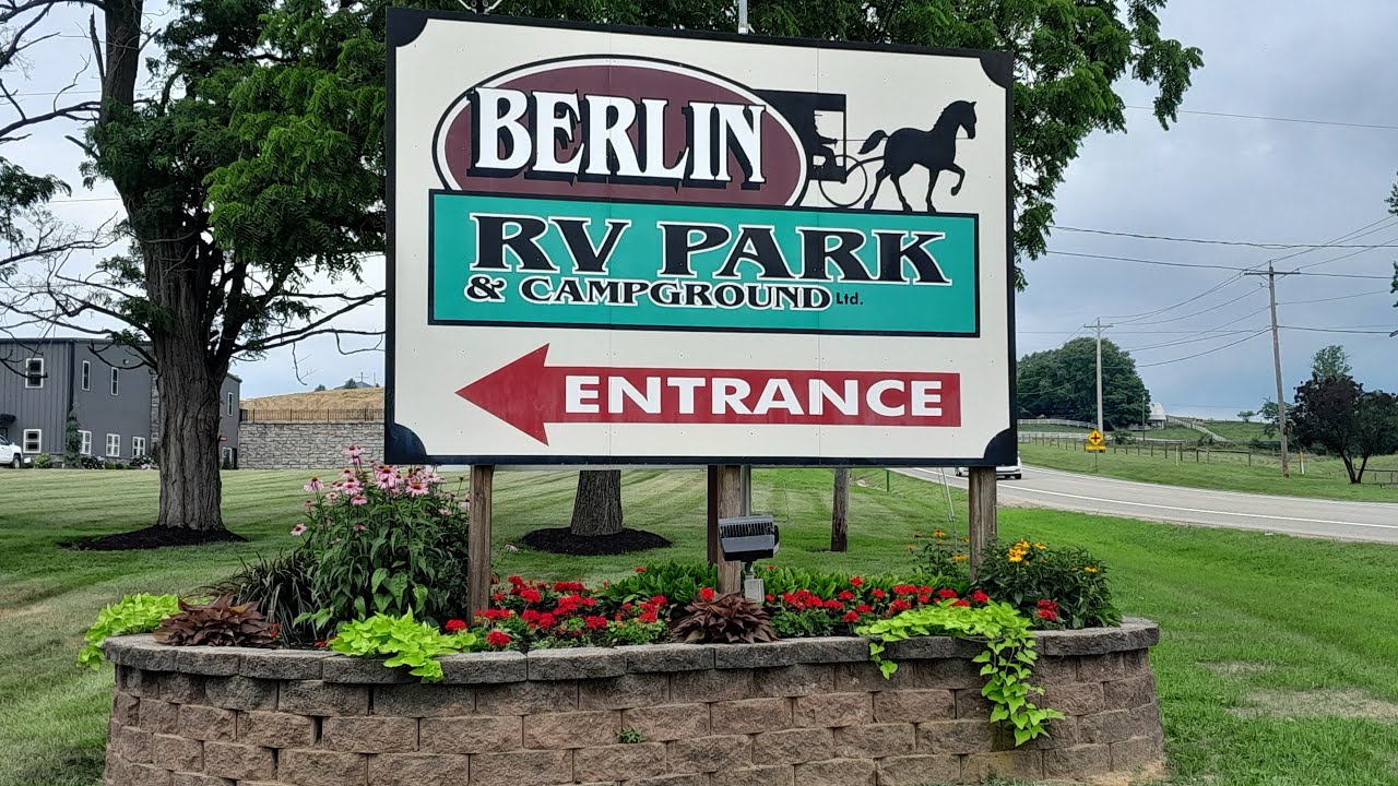 Berlin Ohio RV park and campground - YouTube