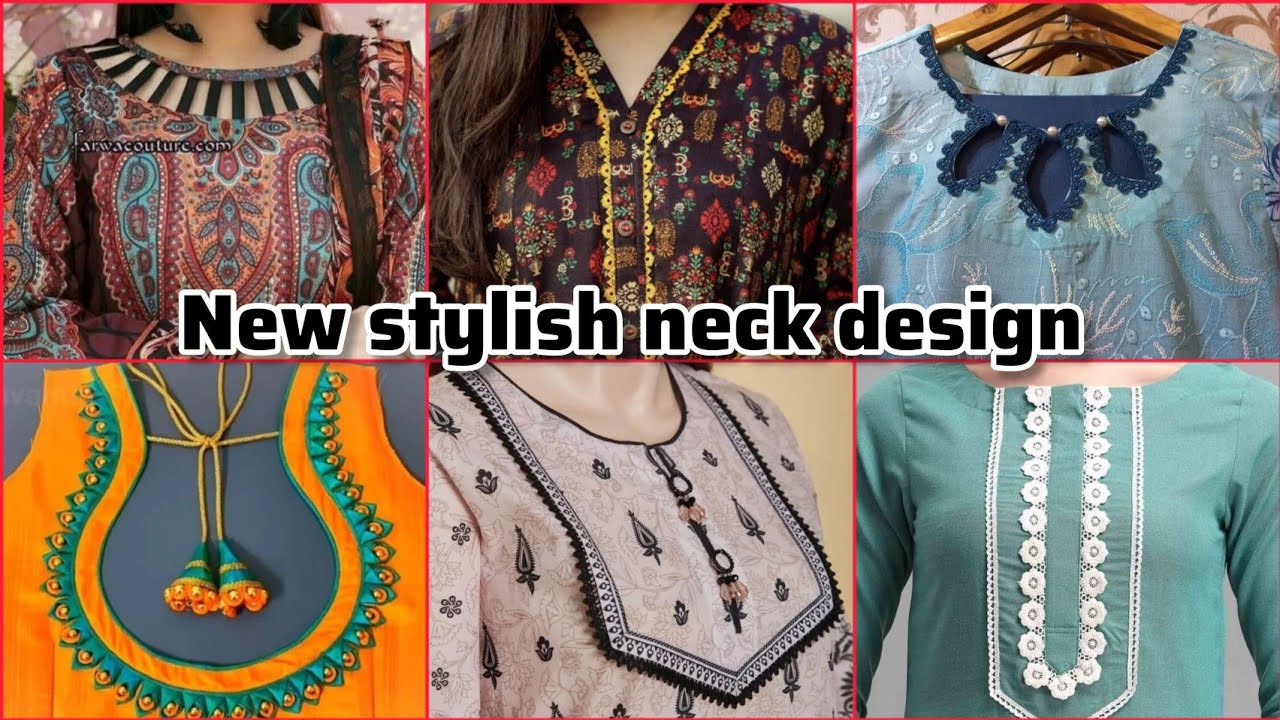 New stylish neck design 2023 || new stylish neck design for kurti - YouTube