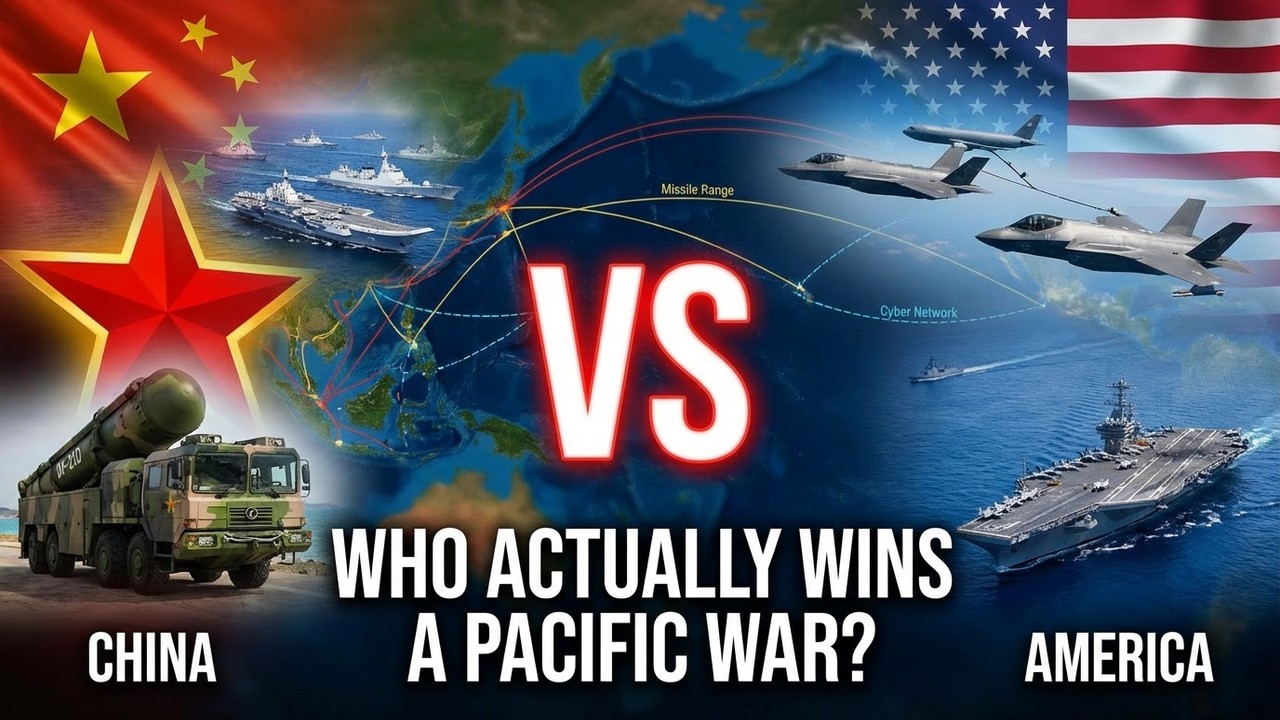 China vs America: Who Actually Wins a Pacific War? |A Strategic ...
