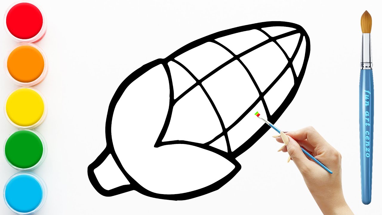 How to Draw Corn Step by Step (Very Easy) - YouTube