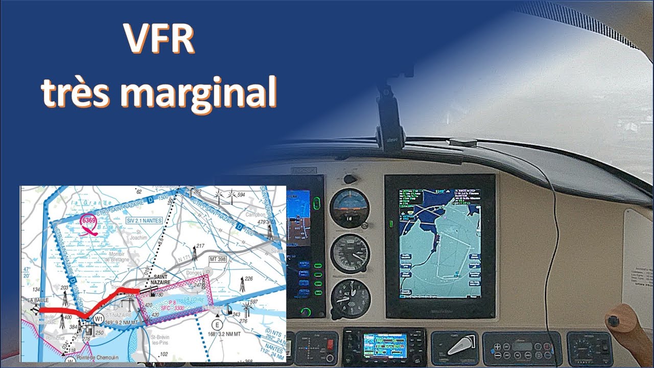 VFR très marginal | Transition IFR-VFR - YouTube