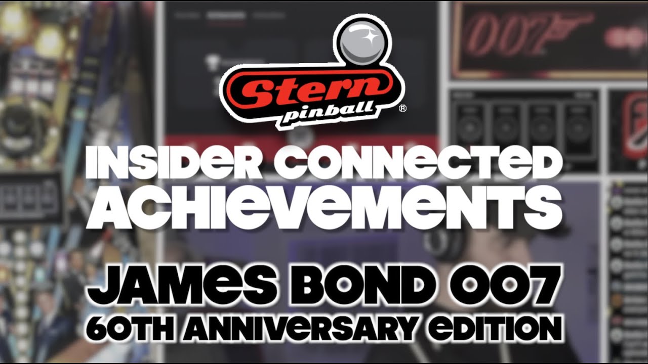 Stern Insider Connected Achievements: James Bond 007 60th Anniversary ...