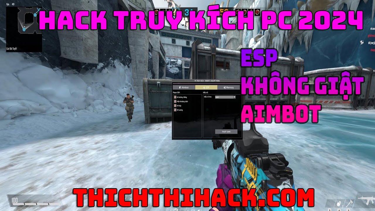 HƯỚNG DẪN XÀI HACK TRUY KÍCH PC - ESP AIMBOT- MỚI NHẤT 2024 - THÍCH THÌ ...
