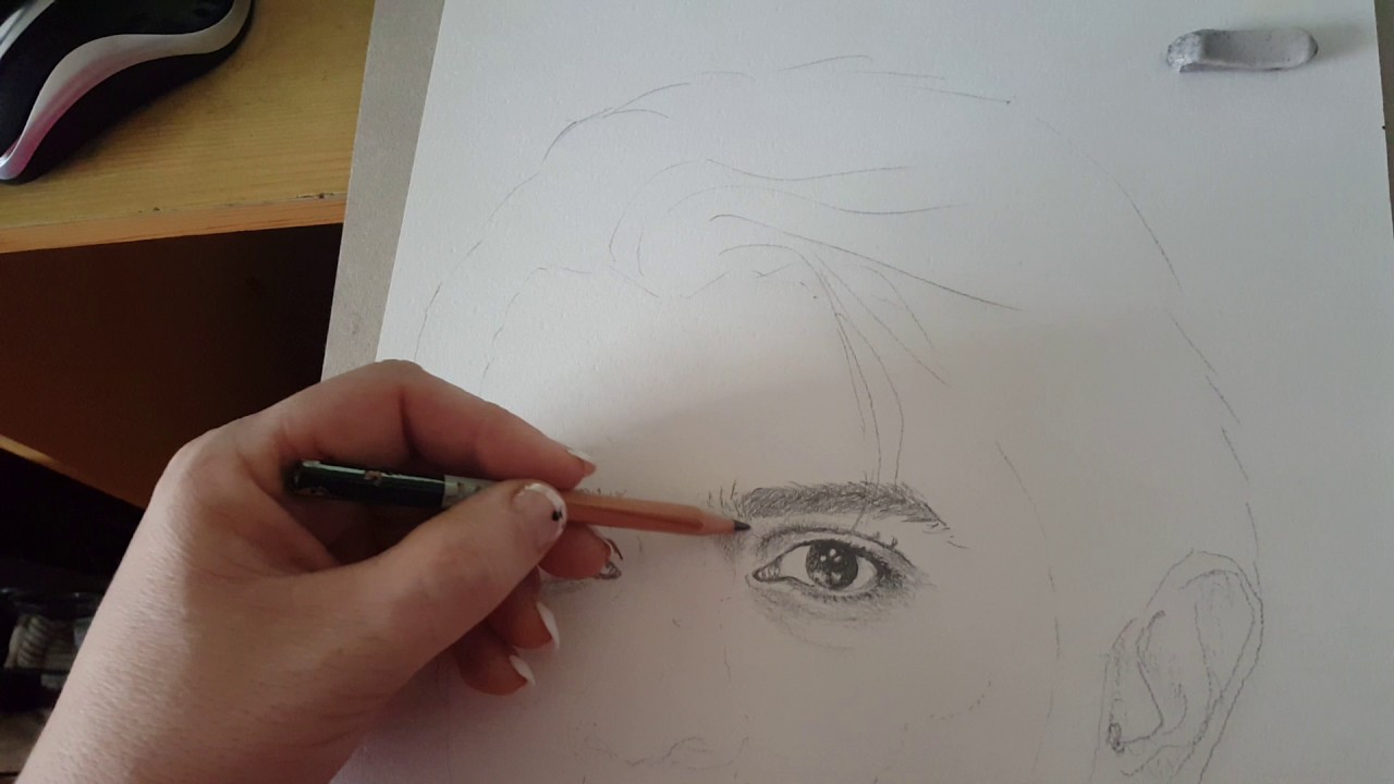 Drawing Barun Sobti...... - YouTube