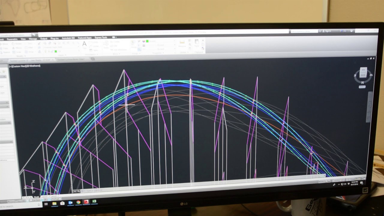 RMC Twisted Cyclone Computer Imagery - YouTube
