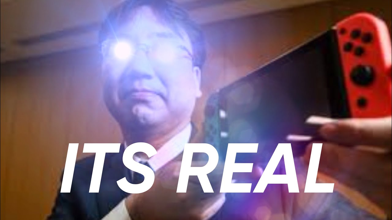 THE NINTENDO SWITCH 2 IS REAL - YouTube