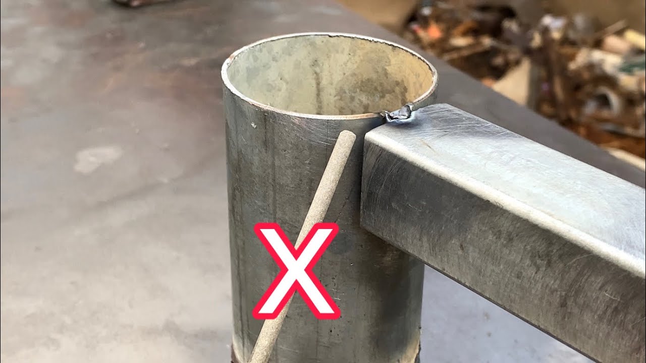 Few people know the secret of this sturdy connection welding trick ...