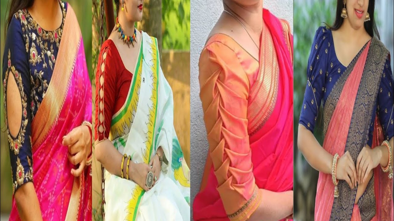 New Blouse Sleeves Design/Astin Ki Design/New Model Sleeves Design/Baju ...