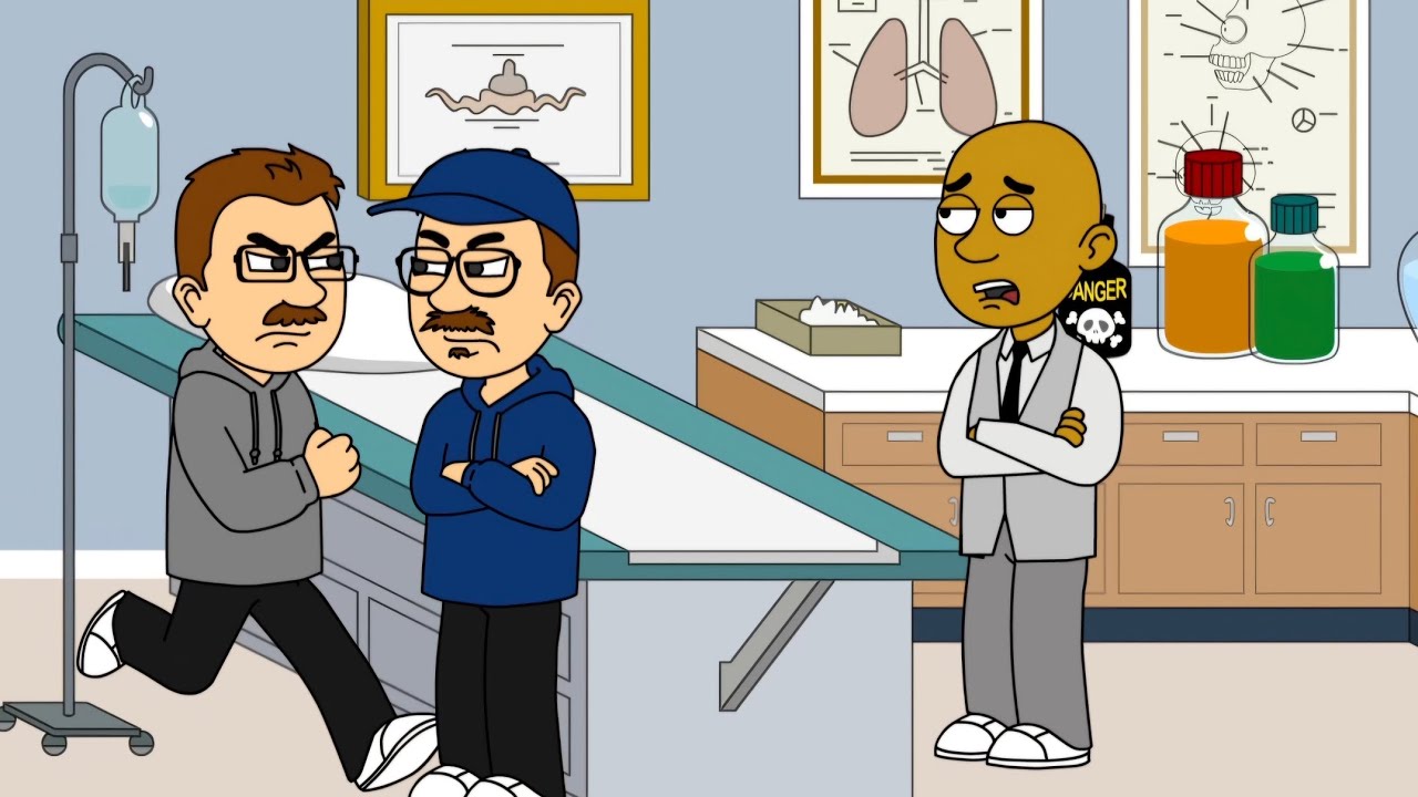 Classic David Misbehaves During His Flu Shot And Gets Grounded - YouTube