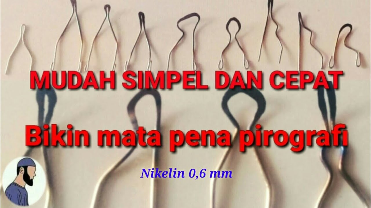 MUDAH SIMPEL DAN CEPAT bikin mata pena #pirografi, - YouTube