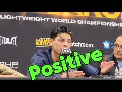 (BREAKING NEWS) Ryan Garcia B SAMPLES POSITIVE Now FACES COMMISSION - YouTube