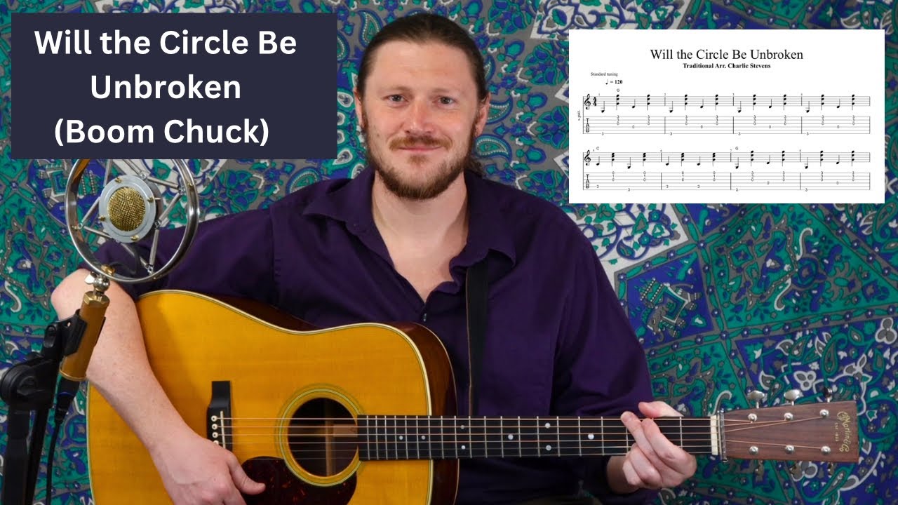 Will the Circle Be Unbroken (Boom Chuck) - Basic Guitar Lesson - YouTube