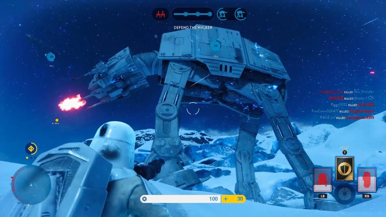 Star Wars Battlefront: Walker Assault Gameplay (No Commentary) - YouTube