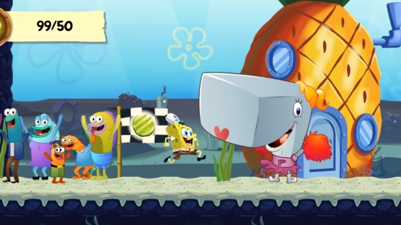 SpongeBob Run - SpongeBob SquarePants Game📲 Descubra o sabor exótico ...