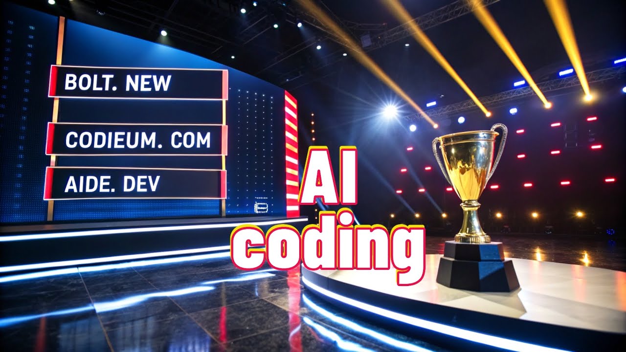 AI Coding Showdown ! Bolt.new vs. Aide.dev vs. Codeium.com #aicoding #coding - YouTube