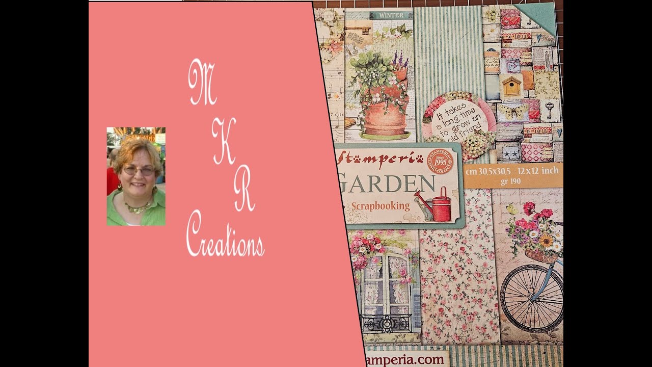 Stamperia's Garden Collection' #stamperia, #craftinglife - YouTube