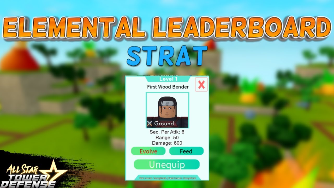 How to get wave 90+ ( elemental) All star tower defense - YouTube