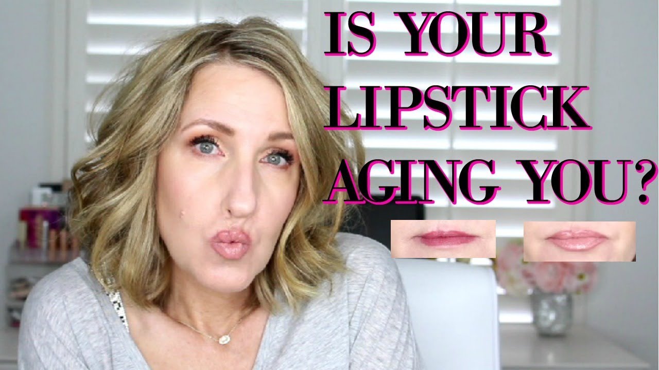 HOW LIPSTICK CAN AGE YOU TIPS AND TRICKS - YouTube