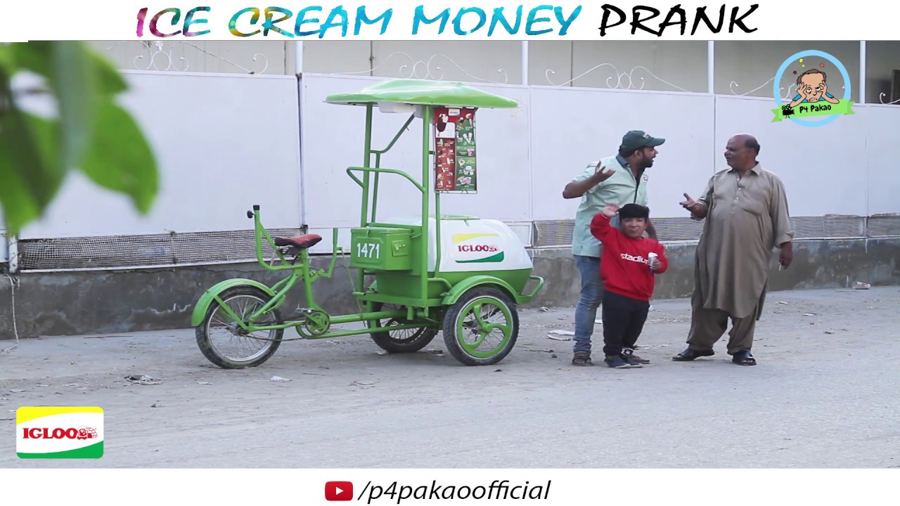 | ICE CREAM MONEY PRANK | By Nadir Ali & Rizwan in | P4 Pakao | 2017 ...