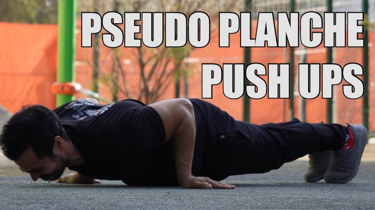 PSEUDO PLANCHE PUSH UPS | Flexiones Pseudo Plancha - HAZLO DE ESTA MANERA! Calistenia - YouTube