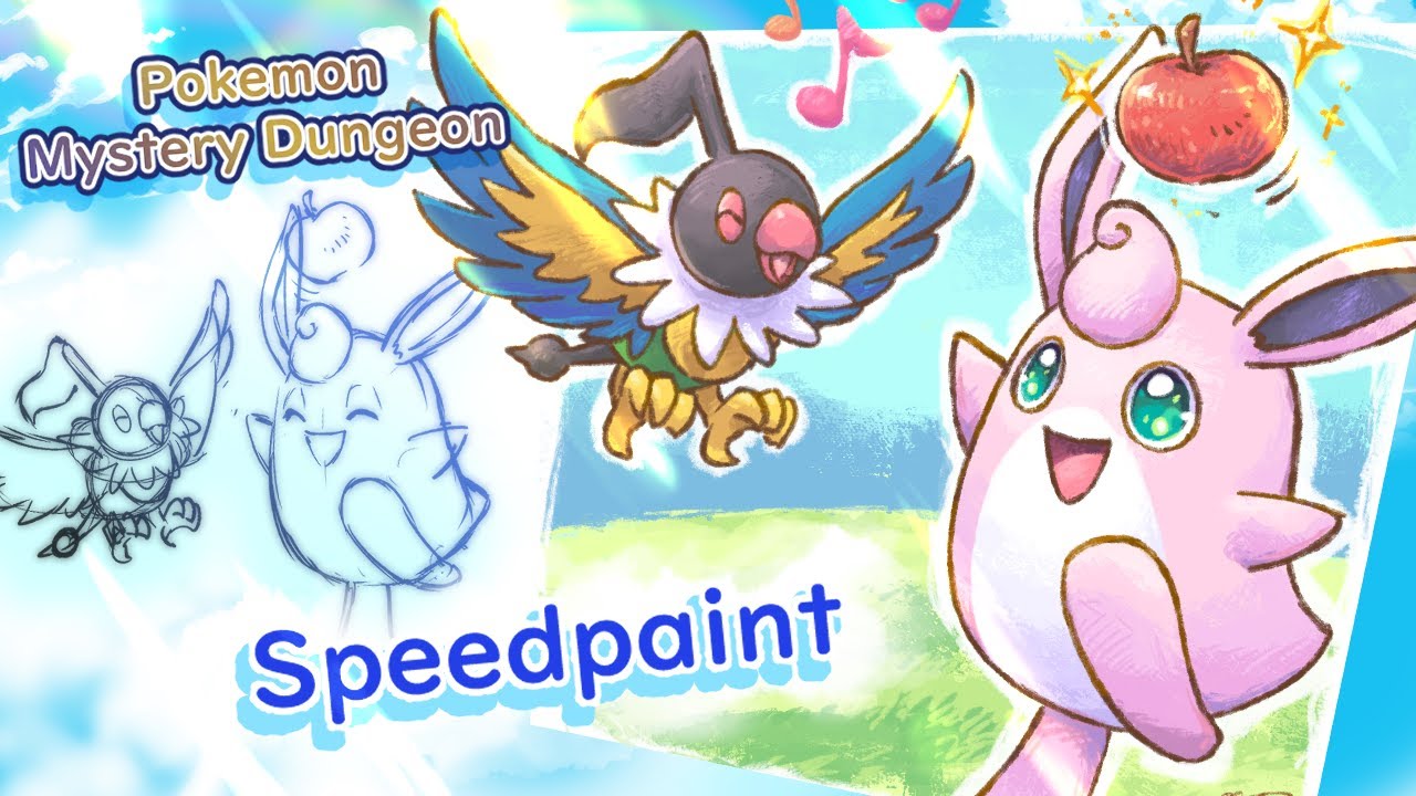 Speedpaint - Guildmaster Wigglytuff (Pokémon Mystery Dungeon: EoS ...