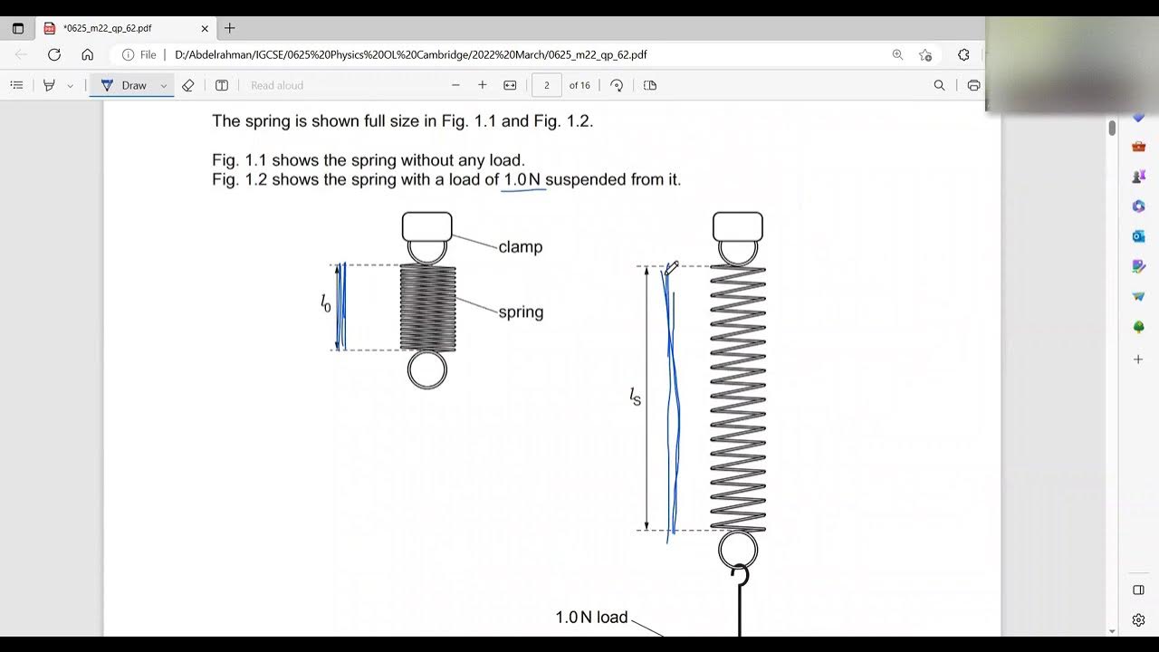 IGCSE Physics 0625/62/F/M/22 & 0625/61/M/J/21 - YouTube